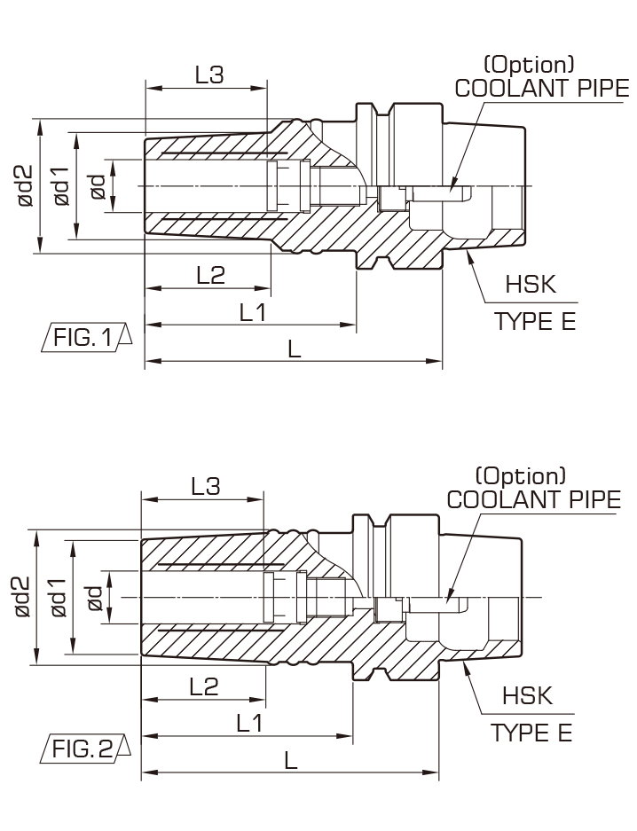 HSK40E/HSK50E 油壓刀把(刀桿)普慧 Parfaite Tools